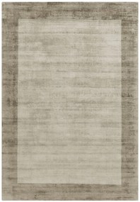 Béžový  koberec Ife Border Smoke Putty Rozměry: 160x160 cm
