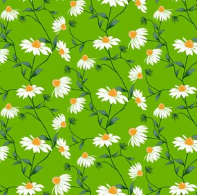 Ubrus PVC FL-1667 - Vůně heřmánku (různé velikosti)