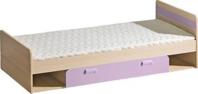 Casarredo - Komfort nábytek Dětská postel LIMO L13 s úložným prostorem fialová