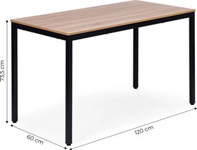 Jídelní stůl Bridge 120 cm - výběr z 6 provedení
