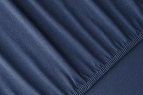 Florella Prostěradlo Avance Jersey 45 Jeans, 140-160x200 cm