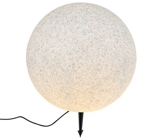 Moderní venkovní lampa šedá 56 cm IP65 - Nura