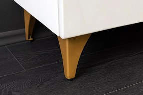 Designový TV stolek Venetia 180 cm bílé mango