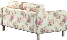 Potah na pohovku IKEA  Karlstad 2-místná, nerozkládací, krátký barva vícebarevná látka vzorované