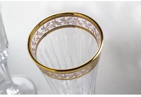 BOHEMIA PRESTIGE DORATO SKLENICE NA ŠAMPAŇSKÉ 210ML SADA 6 KS