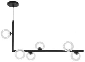 TooLight Stropní svítidlo Corner Industrial 6 černé