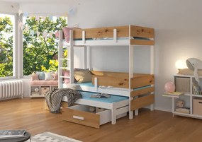 Patrová postel třílůžková ETAPO 180x80