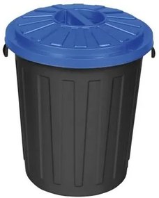 Odpadkový koš s modrým víkem 24l