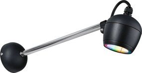 P 94773 LED venkovní nástěnné svítidlo Smart Home Zigbee Kikolo RGBW IP65 90mm RGBW+ 6,2W 230V antracit umělá hmota/hliník - PAULMANN