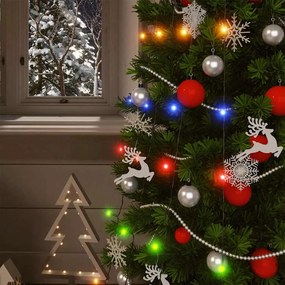 Solární světelné řetězy 5ks 5x200 LED pestrobarevné dovnitř/ven 328954