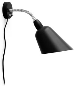 Nástěnné retro svítidlo Bellevue JH9 Black and Silver