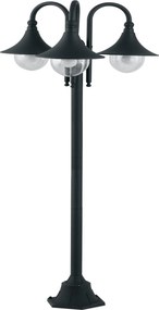 FAN LANT-PAVIA-P3 Sloupkové svítidlo PALO PAVIA černá, 3xE27, IP44, 190 x 56 cm - FANEUROPE