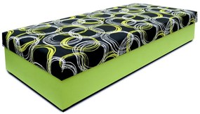 Válenda KLASIK s úložným prostorem, matrace a rošt v ceně, 80×200 cm Velikost postele: 80 × 200 cm