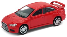 Welly Mitsubishi Lancer EVO 1:34 červené