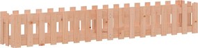 vidaXL Vyvýšený záhon plotový design 200x30x30cm impregnovaná borovice [832505] Barva: Přírodně impregnované