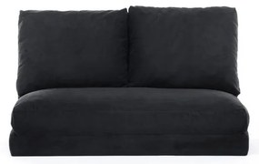 Hanah Home Futonová rozkládací pohovka TAIDA černá 859FTN1265