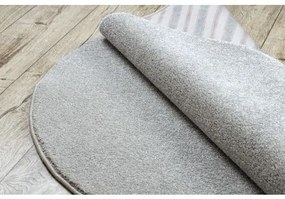 koberec kulatý SAN MIGUEL krémový 031 hladký, Jednotný jedn velikost kruh 170 cm | krásné koberce cz