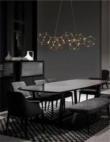 Závěsné LED svítidlo NOVA LUCE NEBULA 33,6W 3000K 9186807