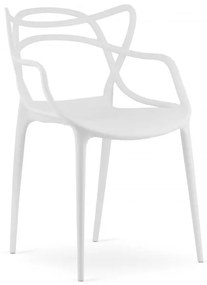 Set jídelních židlí KATO bílé (4ks)