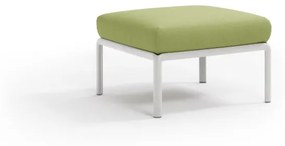 Nardi Komodo Pouf BIANCO-AVOCADO Sunbrella