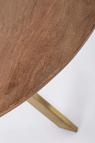BIZZOTTO kulatý jídelní stůl SHERMAN ø120 cm 0746832