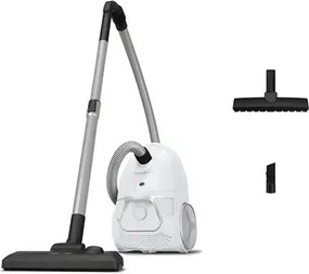 Rowenta Compact Power Parquet RO3957 bílá / Sáčkový vysavač / 900 W /