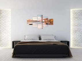 Obraz - Golden Gate Bridge (125x70 cm)