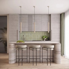 Sollux Lighting Závěsné svítidlo ARCHE 1 taupe