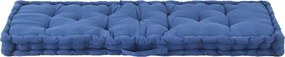 vidaXL Poduška na nábytek z palet bavlna 120 x 40 x 7 cm [48687] Barva: Světle modrá