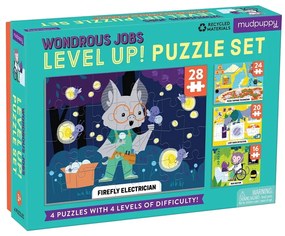 Mudpuppy Level Up! Podivuhodná zaměstnání 4v1