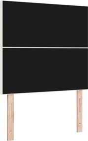 Čelo postele Krémová 80 cm Žebrovaná látka 3337714