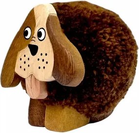 2Kids Toys Dřevěná figurka XL pompon Pes