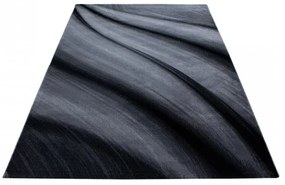 Kusový koberec Miami 6630 black Varianta: 240x340 cm