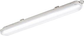 FAN LED-NAUTILUS-60 Prachotěsné stropní svítidlo LED NAUTILUS stříbrná polykarbonát 21 W 2900 lm 4000 K IP65 7,2 x 59 x 6,1 cm - FANEUROPE