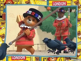 RAVENSBURGER Puzzle Paddington 4v1 / 12+16+20+24 dílků
