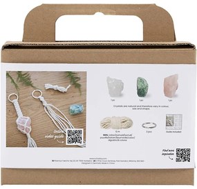 Creativ Company Kreativní sada Mini Craft Kit Macramé Key Rings
