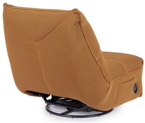 BIZZOTTO Otočné křeslo GITTA měděné