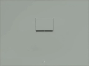 Villeroy & Boch Squaro Infinity - Sprchová vanička, 100x75 cm, Morning Green UDQ1075SQI2IV-R8