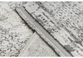 Dywany Luszczow Kusový koberec TULS střapce 51324 Vintage, rámu slonová kost / šedá Rozměr koberce: 160 x 220 cm