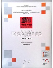 Dřevěná komoda z masivu LAGO 4x zásuvka