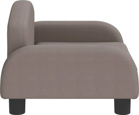 Dětská pohovka taupe 50 x 40 x 30 cm textil 3196372