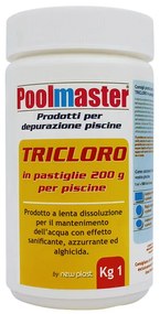 Poolmaster TriCHLOR tablety 200 g (1 kg)