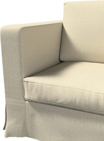 Potah na pohovku IKEA  Karlanda 3-místná nerozkládací, dlouhý barva béžová látka pletený vzor
