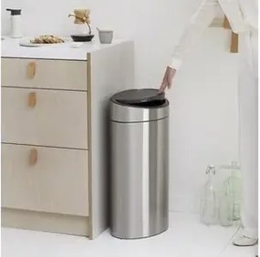Brabantia Touch Bin New Odpadkový koš na tříděný odpad 23 + 10 L stříb