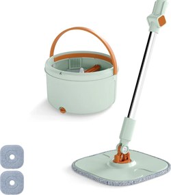 Costway 4 L systém mopu a kbelíku se ždímačem a 360° otočnou hlavou