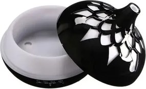 SIXTOL Palm černý lesk / Aroma difuzer / 500ml / 12 W / Automatické vy