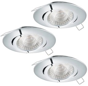 Eglo 78708 - SADA 3x LED Podhledové svítidlo TEDO 1xGU10/5W/230V