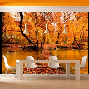 Fototapeta - Autumn bridge