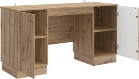 Stůl Dub artisan 142,5 x 50 x 75 cm Kompozitní dřevo 3414629