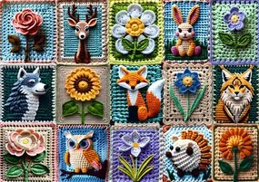 TREFL Puzzle Háčkování - Moje vášeň / 1000 dílků / 68,3 x 48 cm